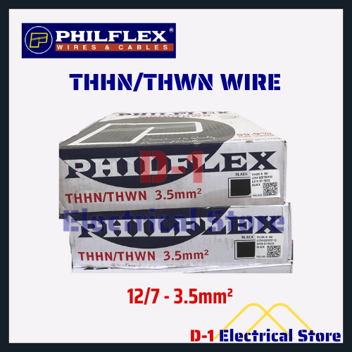 PHILFLEX THHN/THWN Wire 3.5mm² (12/7) | Lazada PH