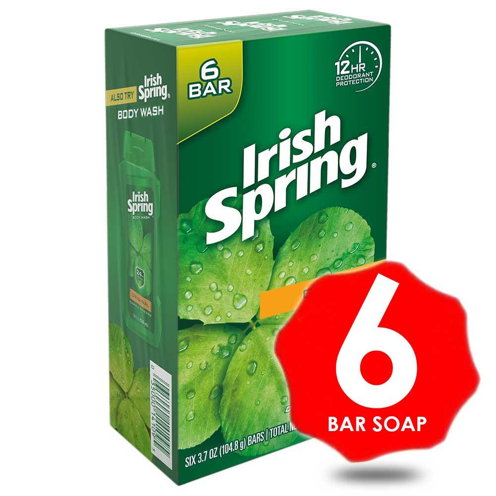 IRISH SPRING Original Bar Soap 3.75oz (6 Bars) | Lazada PH