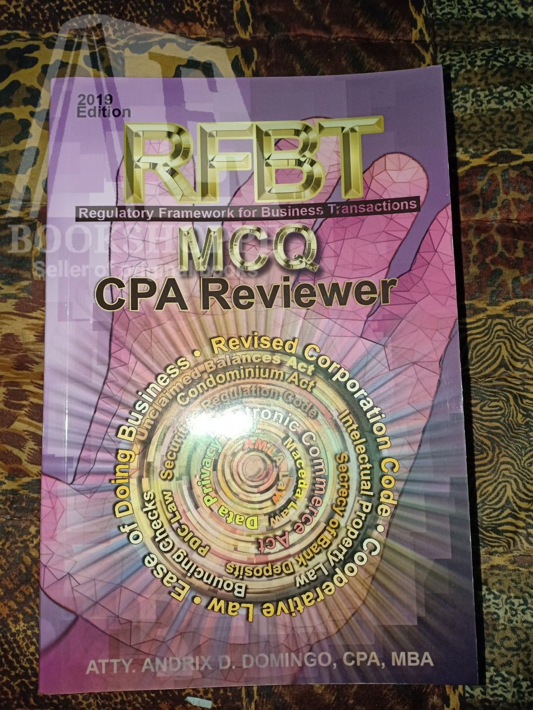AUTHENTIC RFBT MCQ CPA REVIEWER 2019ed by Atty. Andrix Domingo CPA, MBA ...
