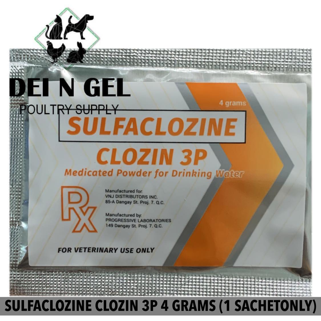 CLOZIN 3P SULFACLOZINE 4GRAMS (1SACHET) | Lazada PH