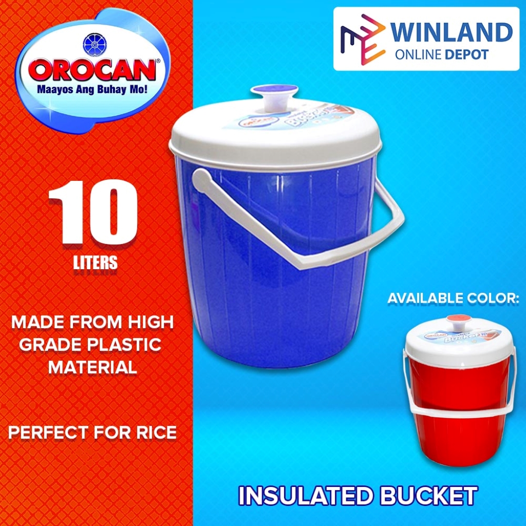Orocan by Winland Affordable & High Quality Insulated Bucket 10L Food ...