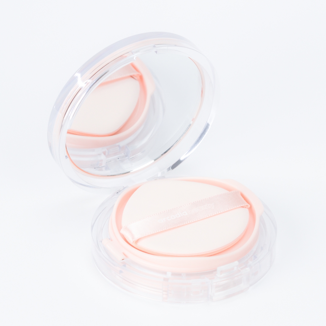 Arcadia Beauty Tone-up Sun Serum Cushion SPF50 PA++++ UVA/UVB Shade No ...