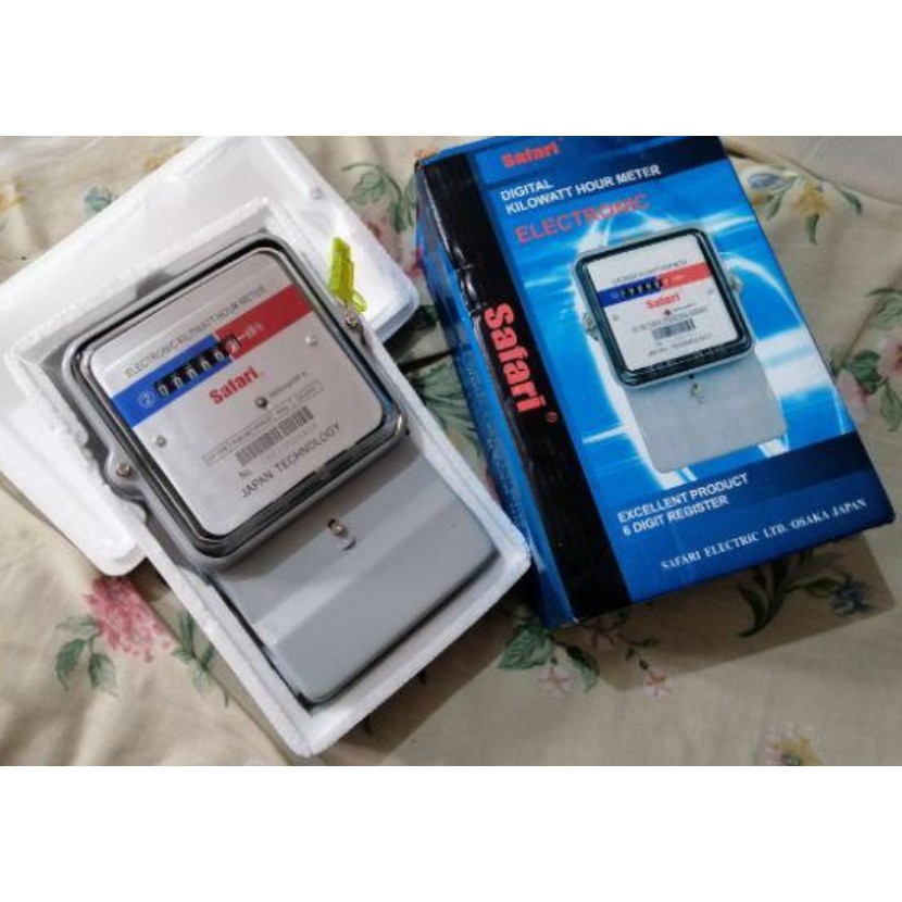 Safari Electric Submeter Heavy Duty Original Sub Meter Electrical ...