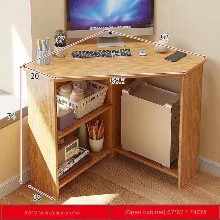 Corner Computer Table For Desktop Pc Table Corner Office Table Tv Table ...