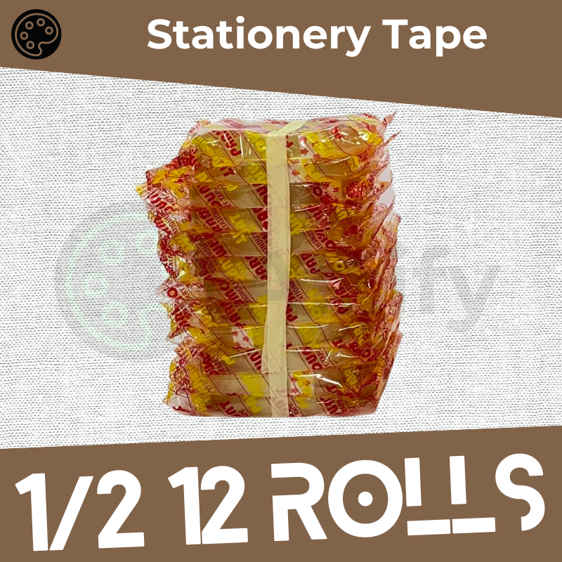Paramount Stationery Transparent Tape Sold Per Bundle Stationary Tape ...