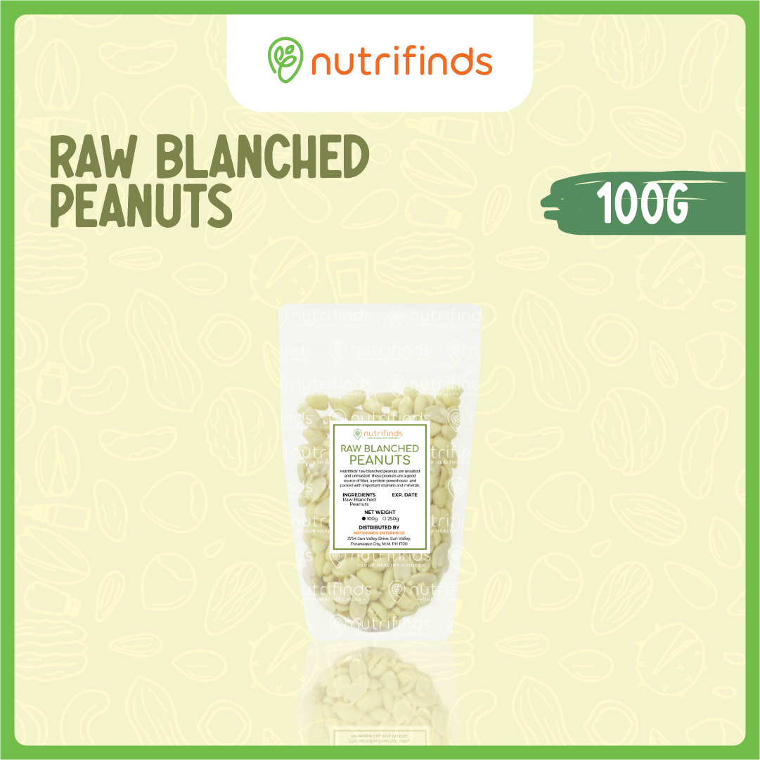 Nutrifinds® Raw Blanched Peanuts | Lazada PH
