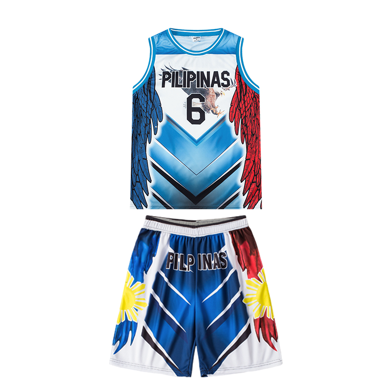 (Top + Pants) Basketball suit and suit jersey for men basketball nba ...