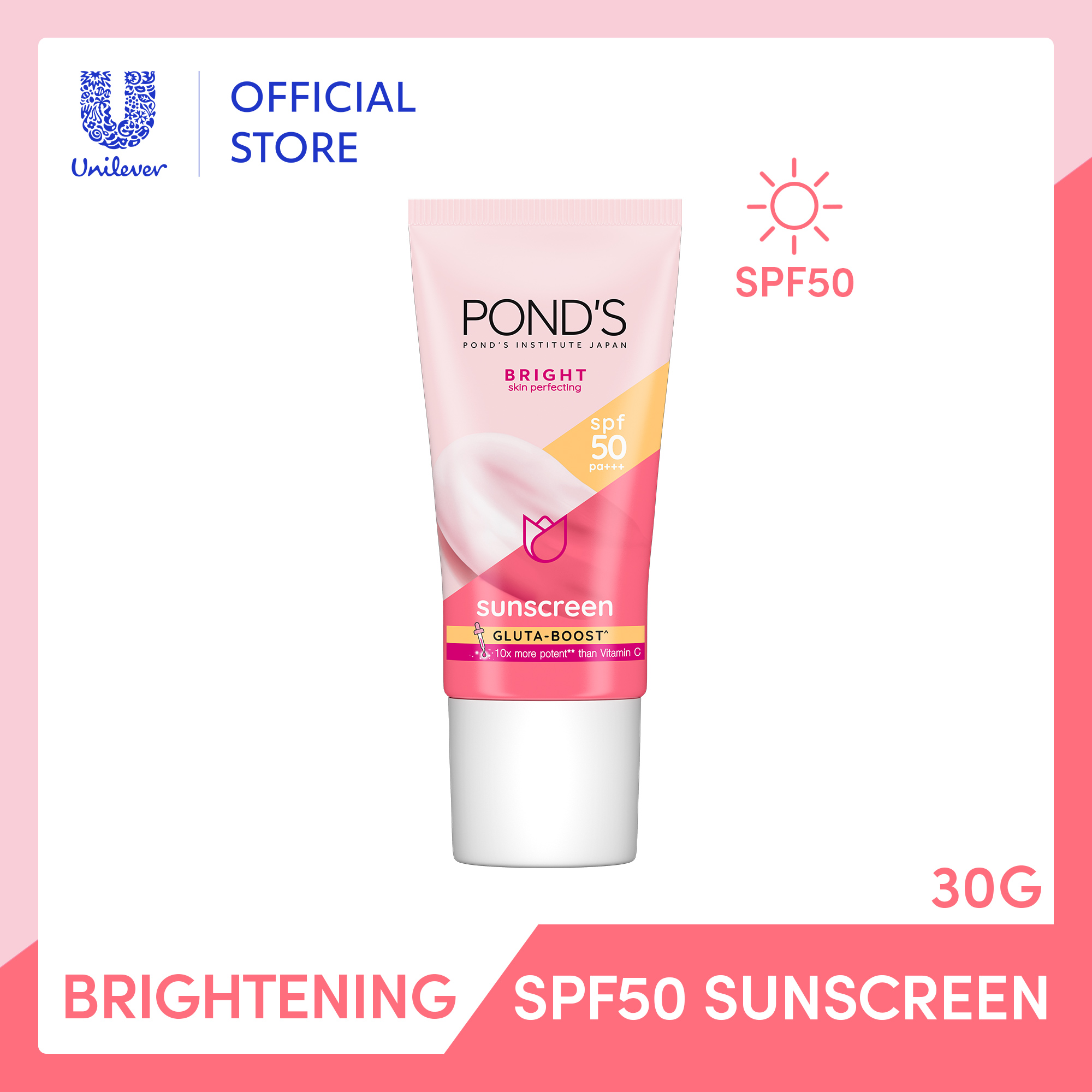 Pond's Bright Beauty Skin Brightening Sunscreen Day Cream with SPF with ...
