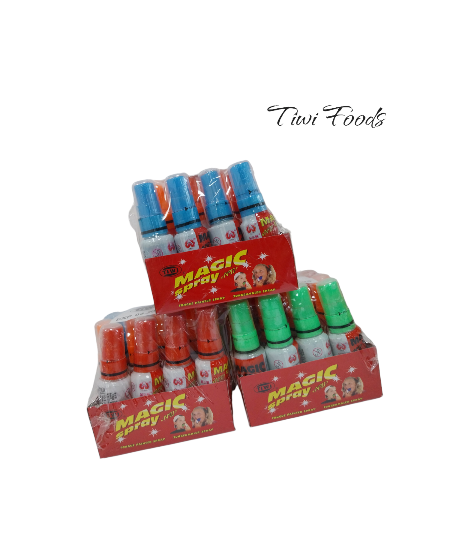Tiwi Bao Color Spray Candy 12 pcs | Lazada PH