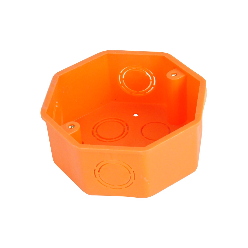 Royu Original PVC Junction Box Orange 4 x 4 Electrical Box without ...