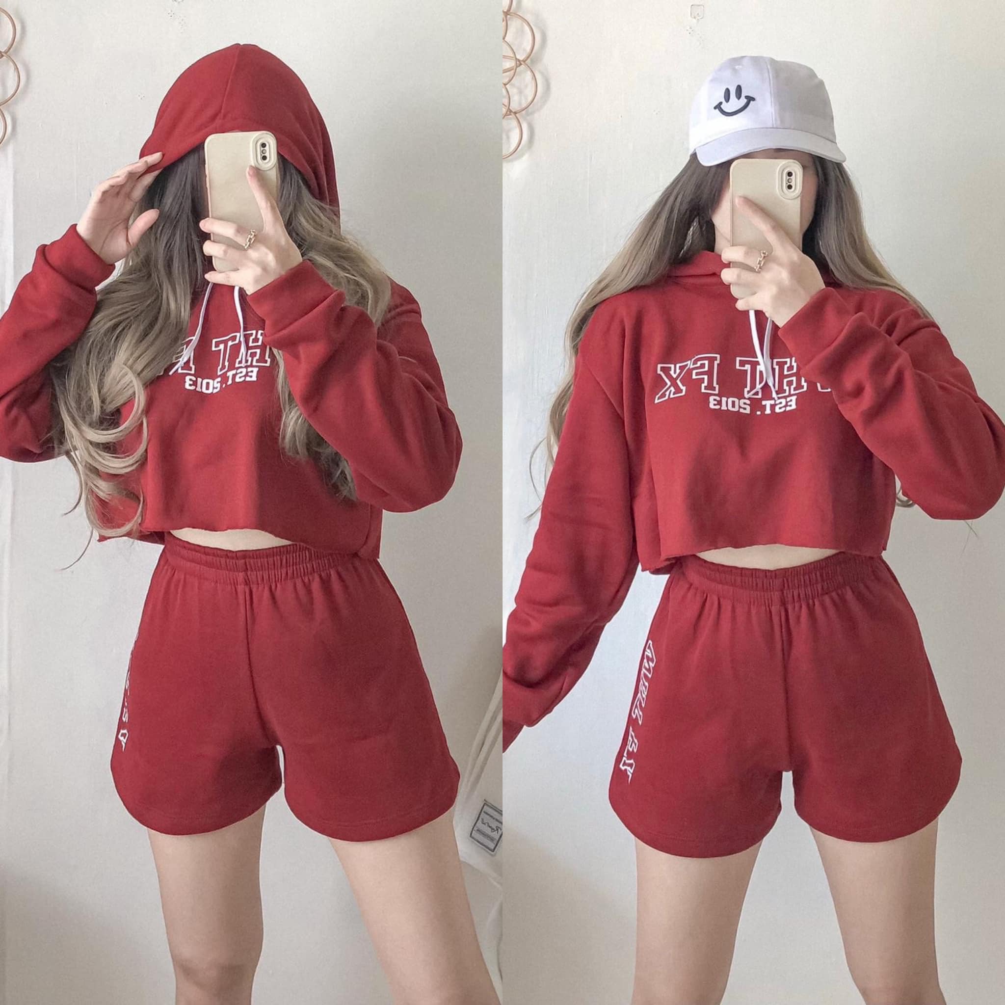 WHT FX crop top terno coordinates for women sexy outfit korean style ...