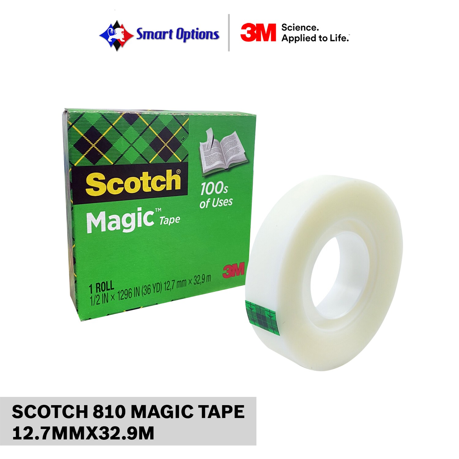 3M SCOTCH 810 MAGIC TAPE 12.7 x 32.9M | Lazada PH