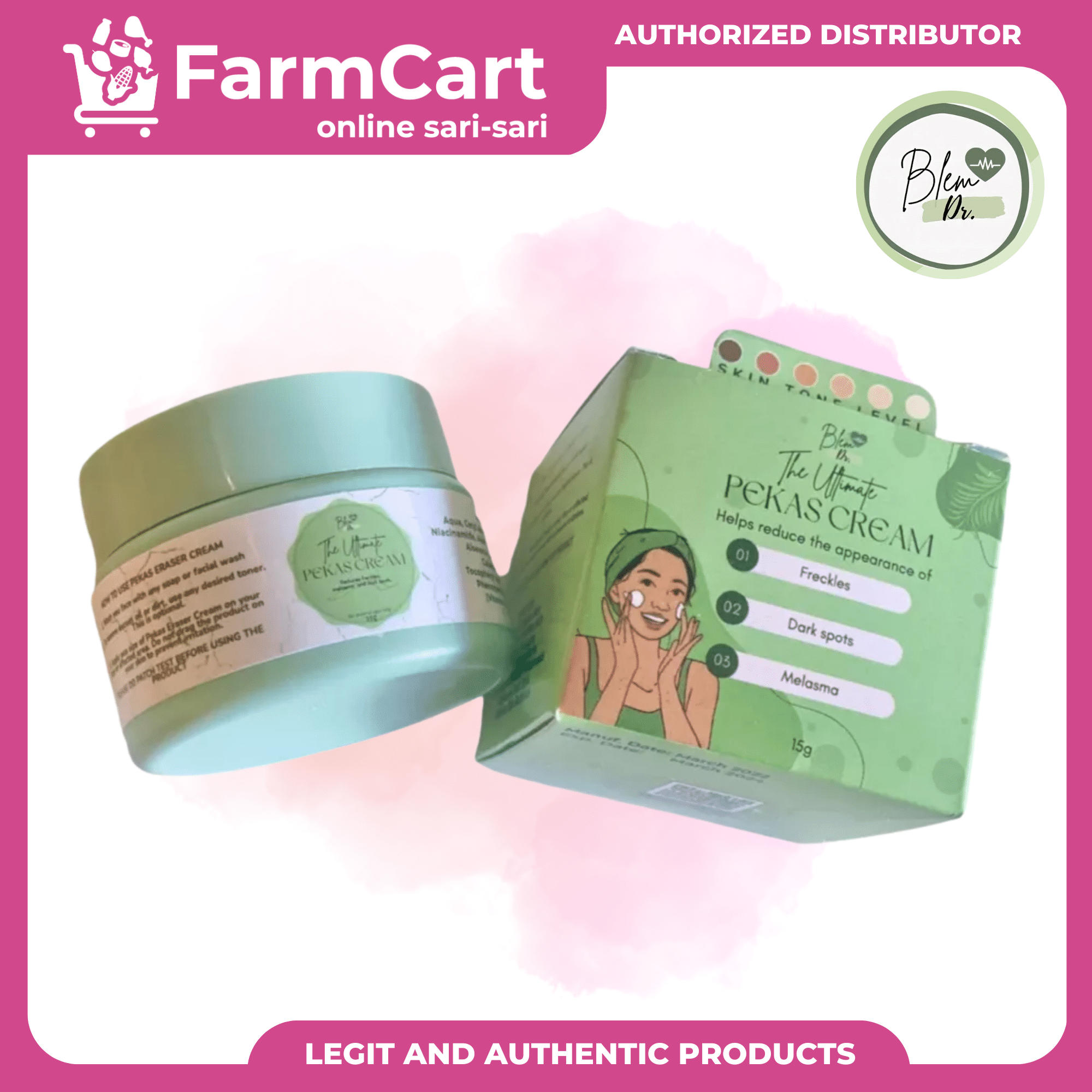 Blem Dr. Pekas Ultimate Melasma / Pekas Cream 15g | Lazada PH