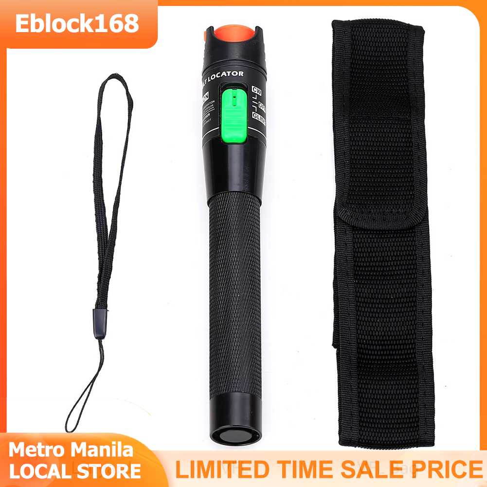 Portable 30mW 30km Fiber Optic Test Pen Red Light Source Pen Type ...