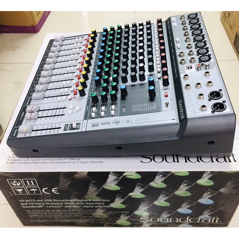 ♣♝ ORIGINAL Soundcraft Signature 12mtk Multi Track Professional Audio ...