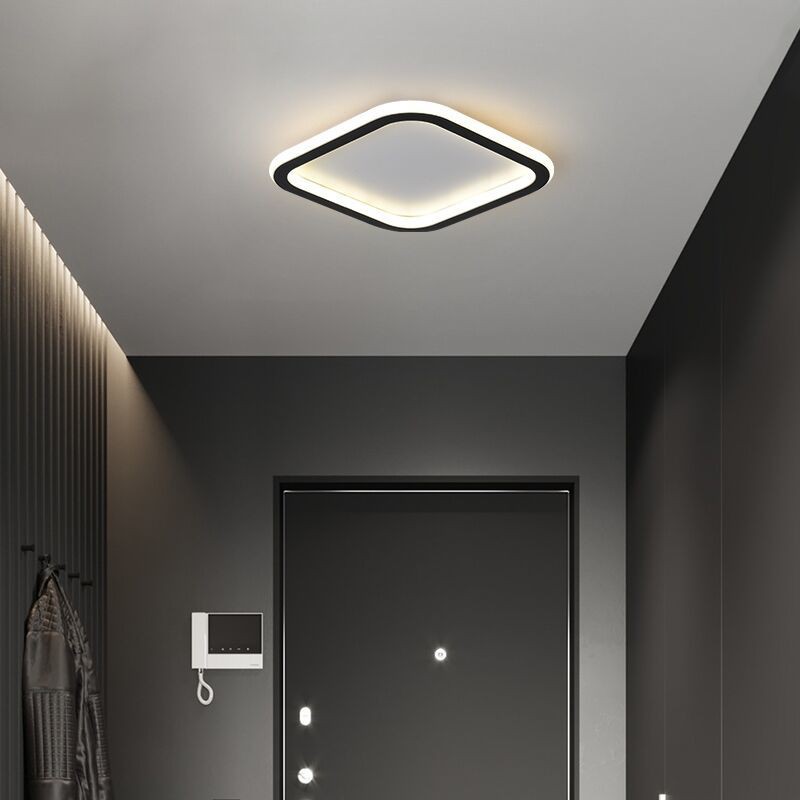 Tricolor Nordic Led Ceiling Light Modern Simple Balcony Lamp Long Bar ...
