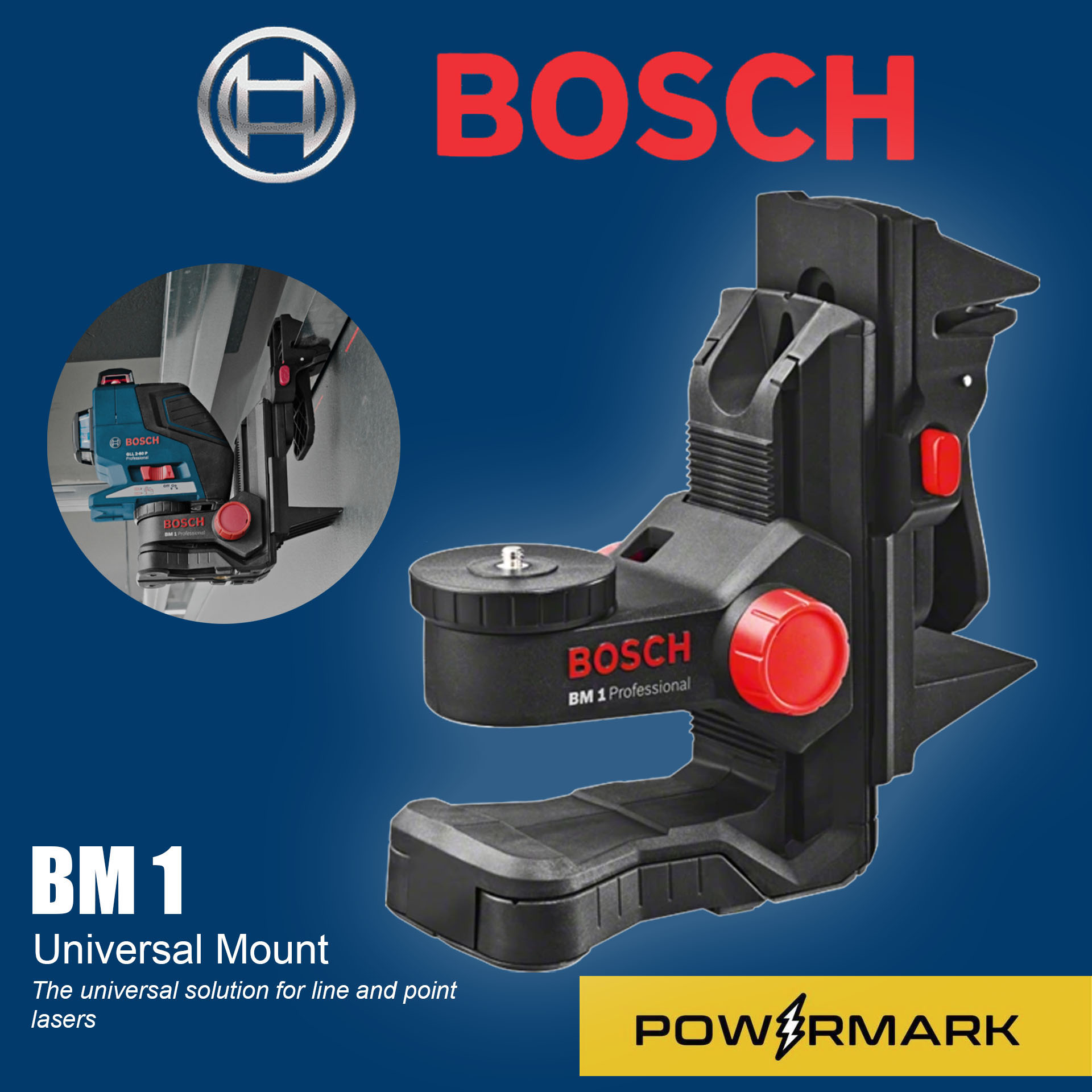 BOSCH BM 1 Professional Universal Mount [POWERMARK | BMT] | Lazada PH