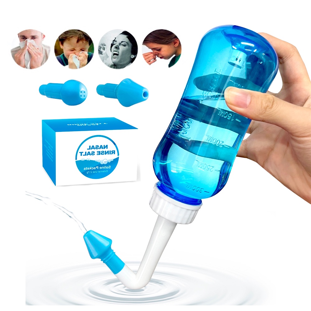 Nose Wash Bottle Nasal Sinus Cleaner Neti Pot Prevent Rhinitis ...