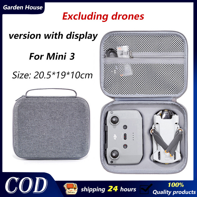 DJI Mini 2/Mini 3 Pro Bag Carrying Case Box for DJI Mavic Mini 2 Drone ...