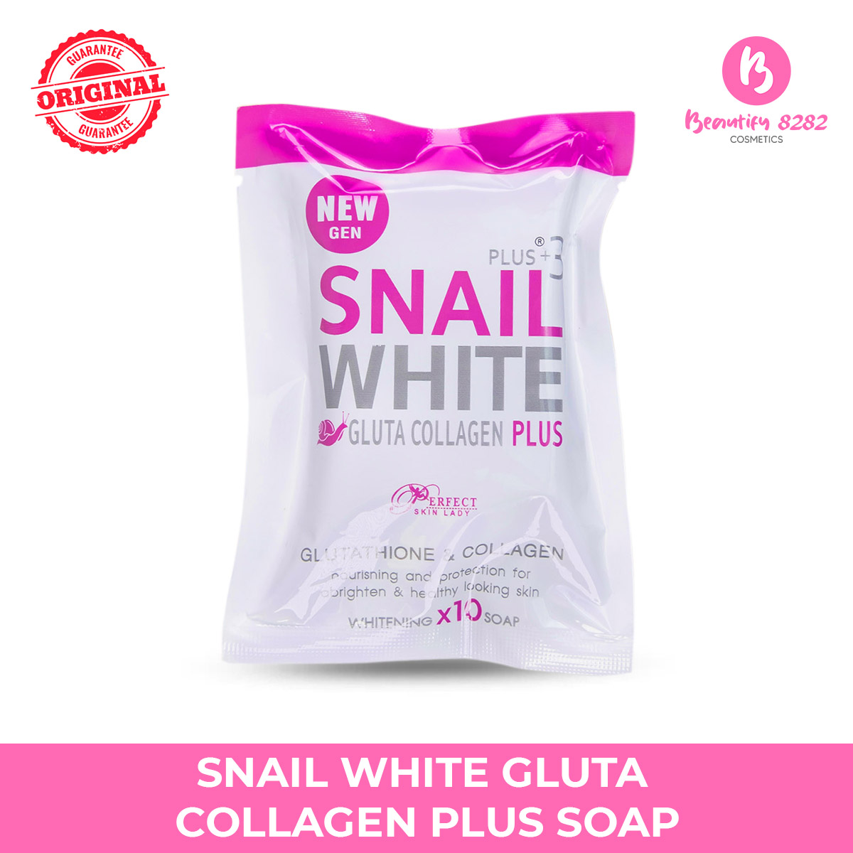 SNAIL WHITE GLUTA COLLAGEN PLUS SOAP 80G 10X WHITENING | Lazada PH