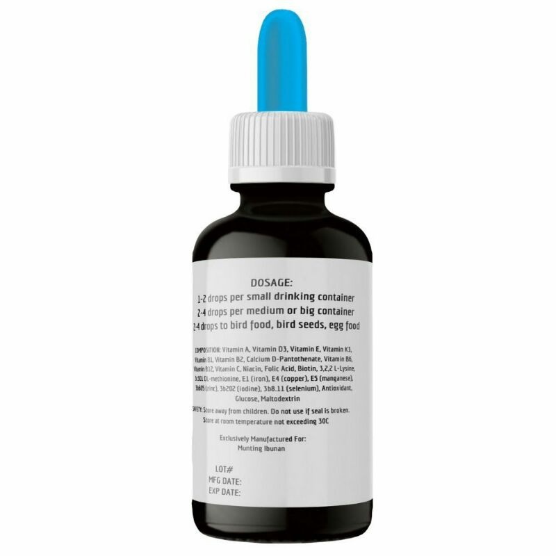 Pikoy FERTI BIRD Liquid Fertility drops for bird | Lazada PH