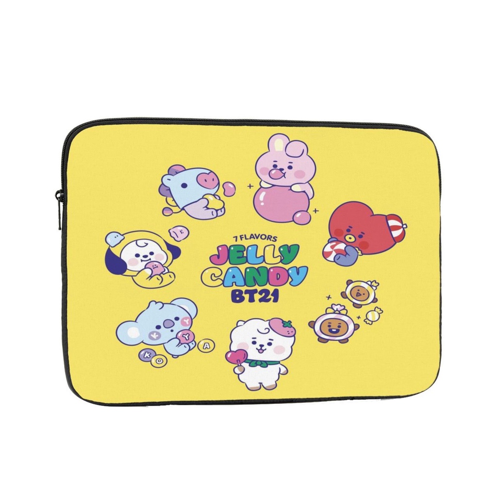 【IN STOCK BTS BT21 Laptop Case 10/12/13/15/17inch Waterproof Shockproof ...