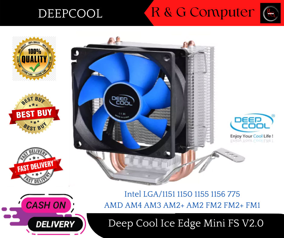 DEEPCOOL ICE EDGE MINI FS V2.0 Cooling Fan | Deep Cool Ice Edge Mini ...