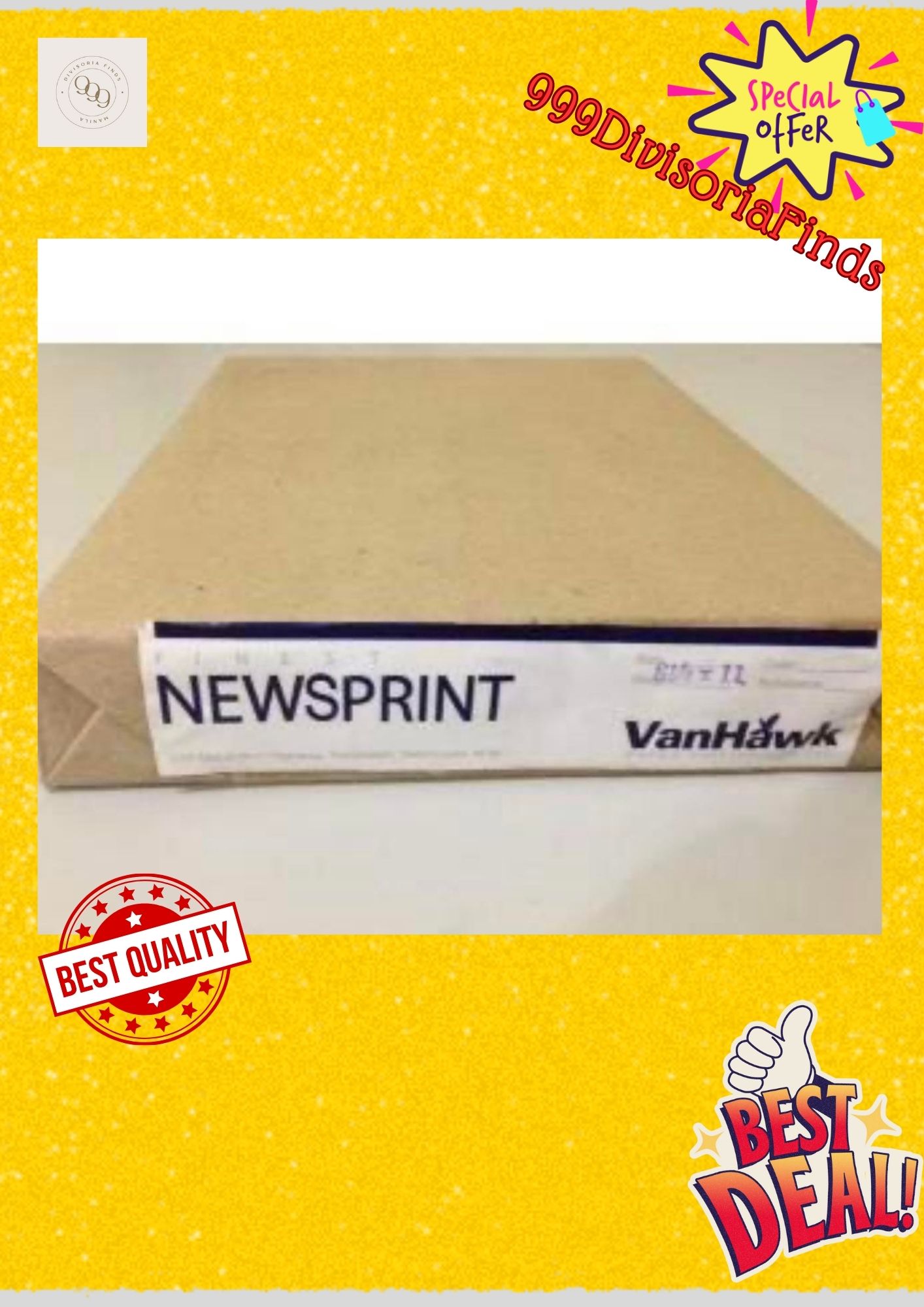 VAnHawk Newsprint - Short (500's) | Lazada PH