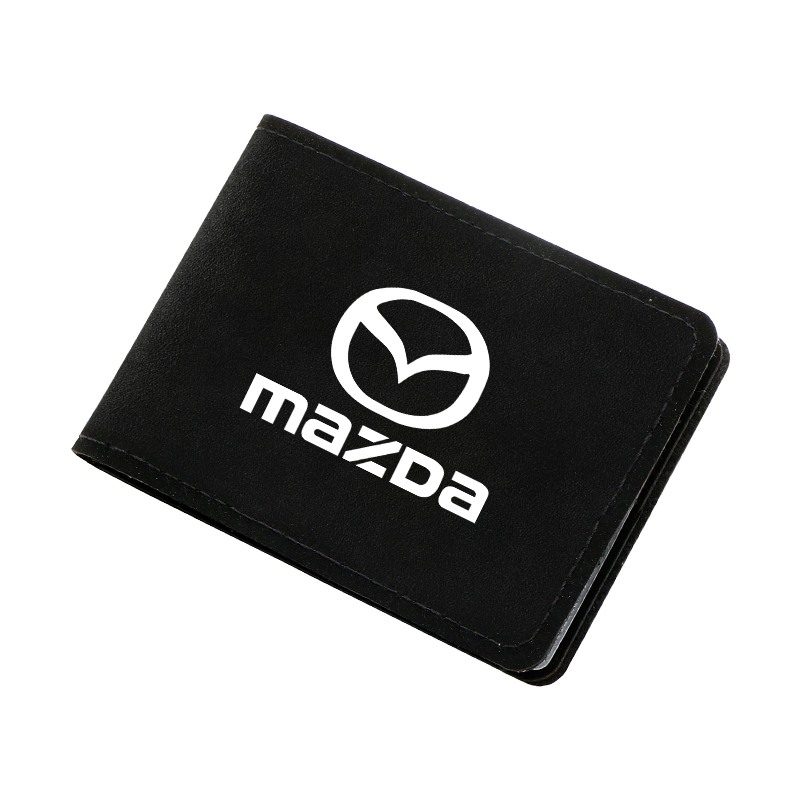 MAZDA Driver's License Leather Case Women's Card Clamp Men's Multi ...
