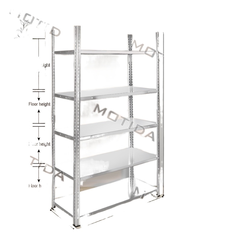[Load-bearing]Triangular Steel Shelf 5 Layer Rack Metal Storage Shelves ...
