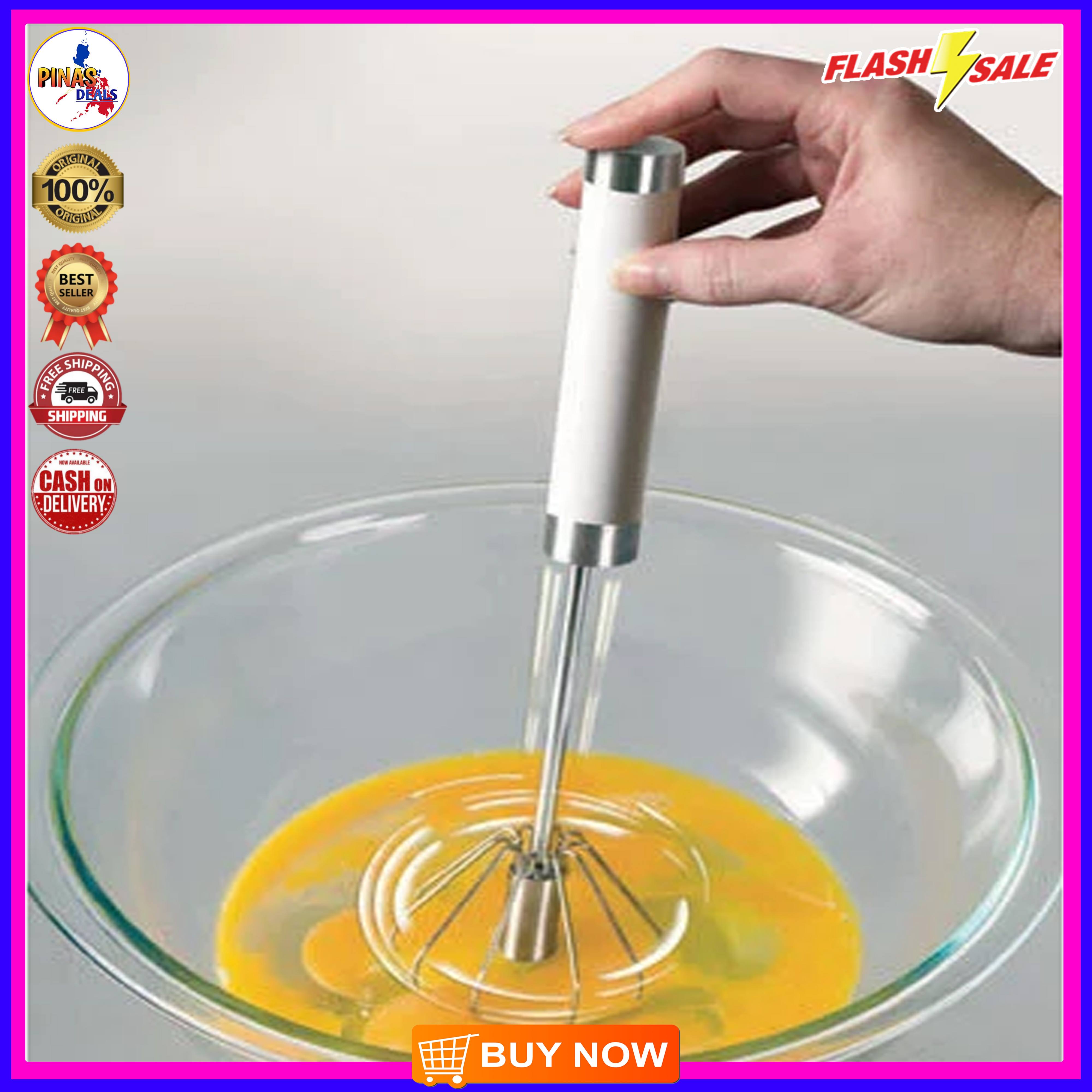 LATEST 1PCS BETTER BEATER EGG WHISK PRESS WITH SPIN BETTER BEATER PRESS ...