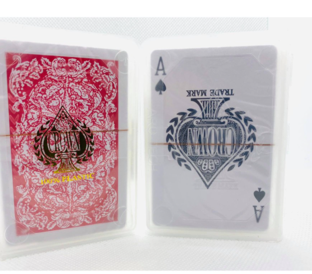 Waterproof Plastic Playing Cards With Hard Case Poker Cards Tong-Its ...