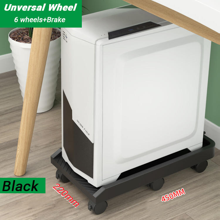 2 Layers CPU Stand PC holder Computer Case Holder PC Storage Base Rack ...