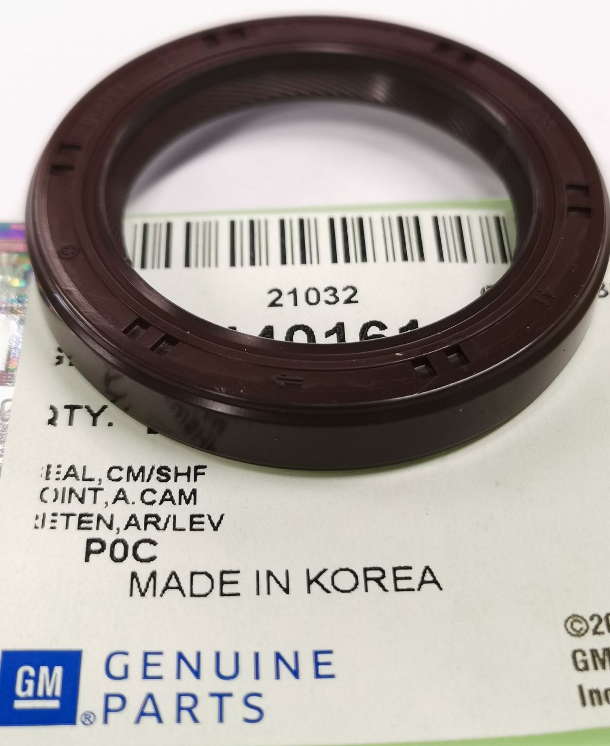 GM Camshaft Oil Seal for Chevrolet Captiva 2.0L Diesel 2007-2011 PN ...