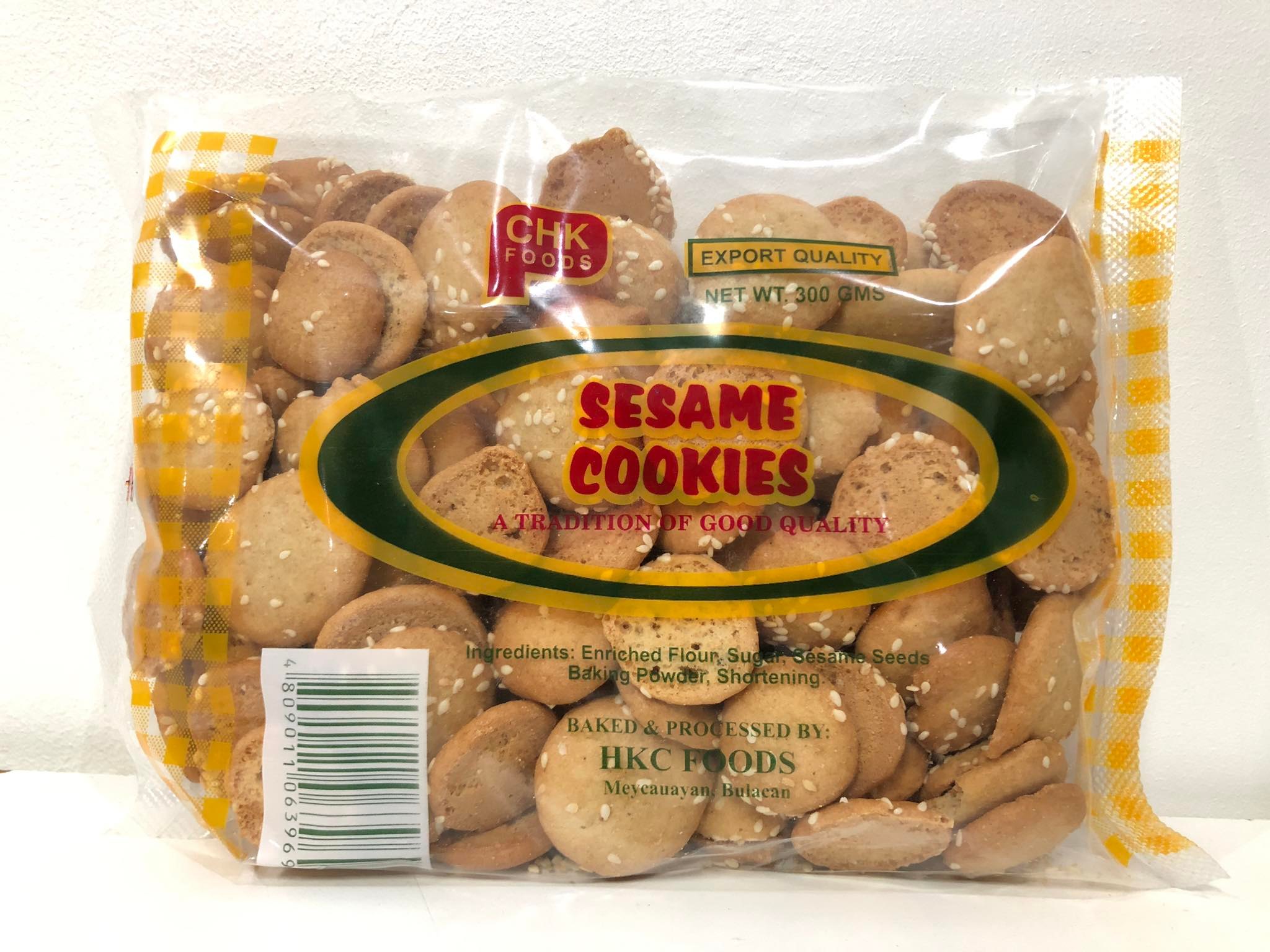 SESAME COOKIES by chk foods 300g | Lazada PH