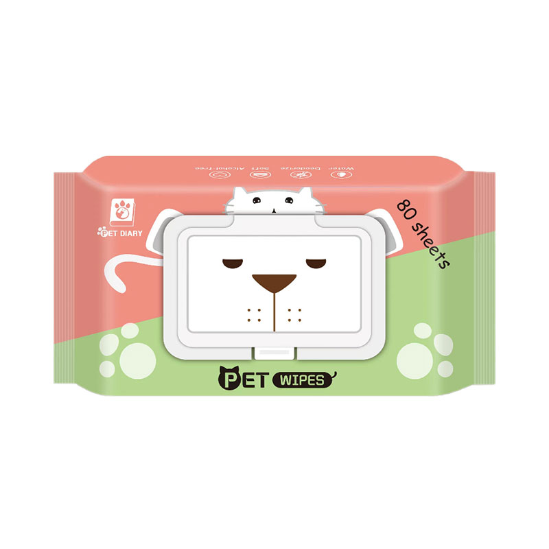 Pet Wipes Dog Wipes Cat Wipes Multi-Purpose Wipes for Dogs & Cats (80 ...