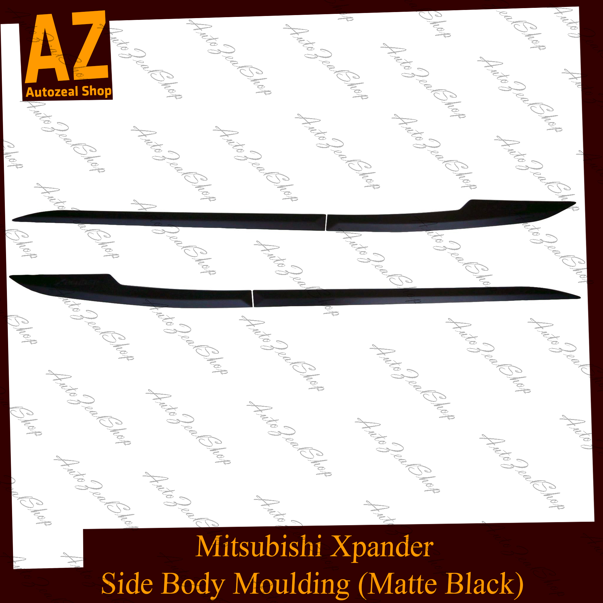 Mitsubishi Xpander 2018-2019 Side Body Moulding (Matte Black) | Lazada PH