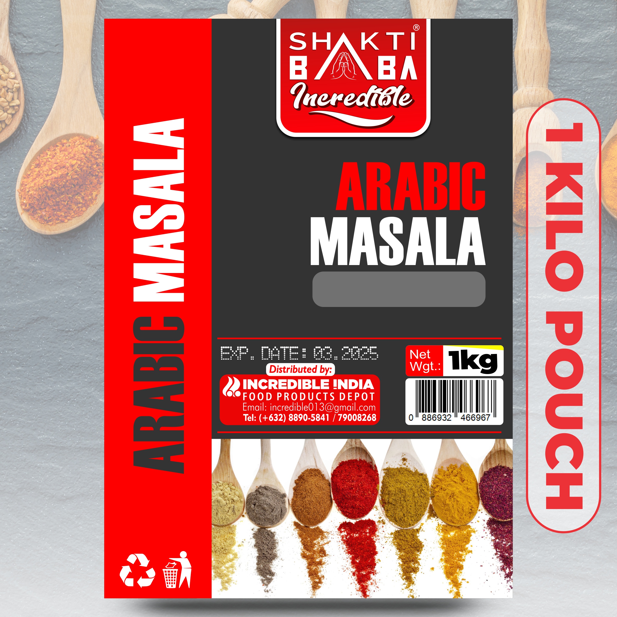 Shakti Baba Arabic Masala 1kg | Lazada PH