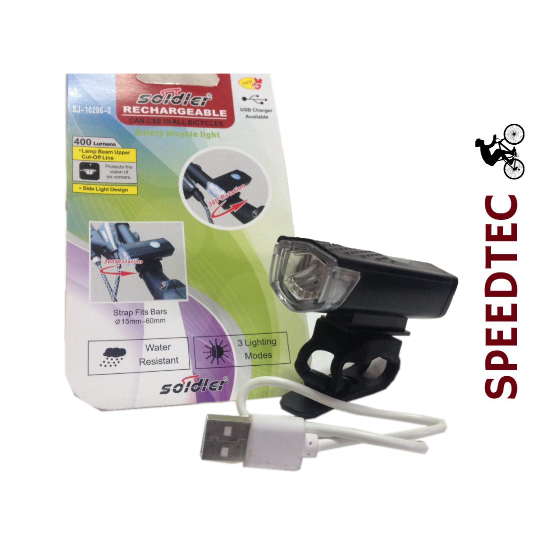 Bicycle Safety Light | Soldier Rechargeable Safety Bicycle Light ...