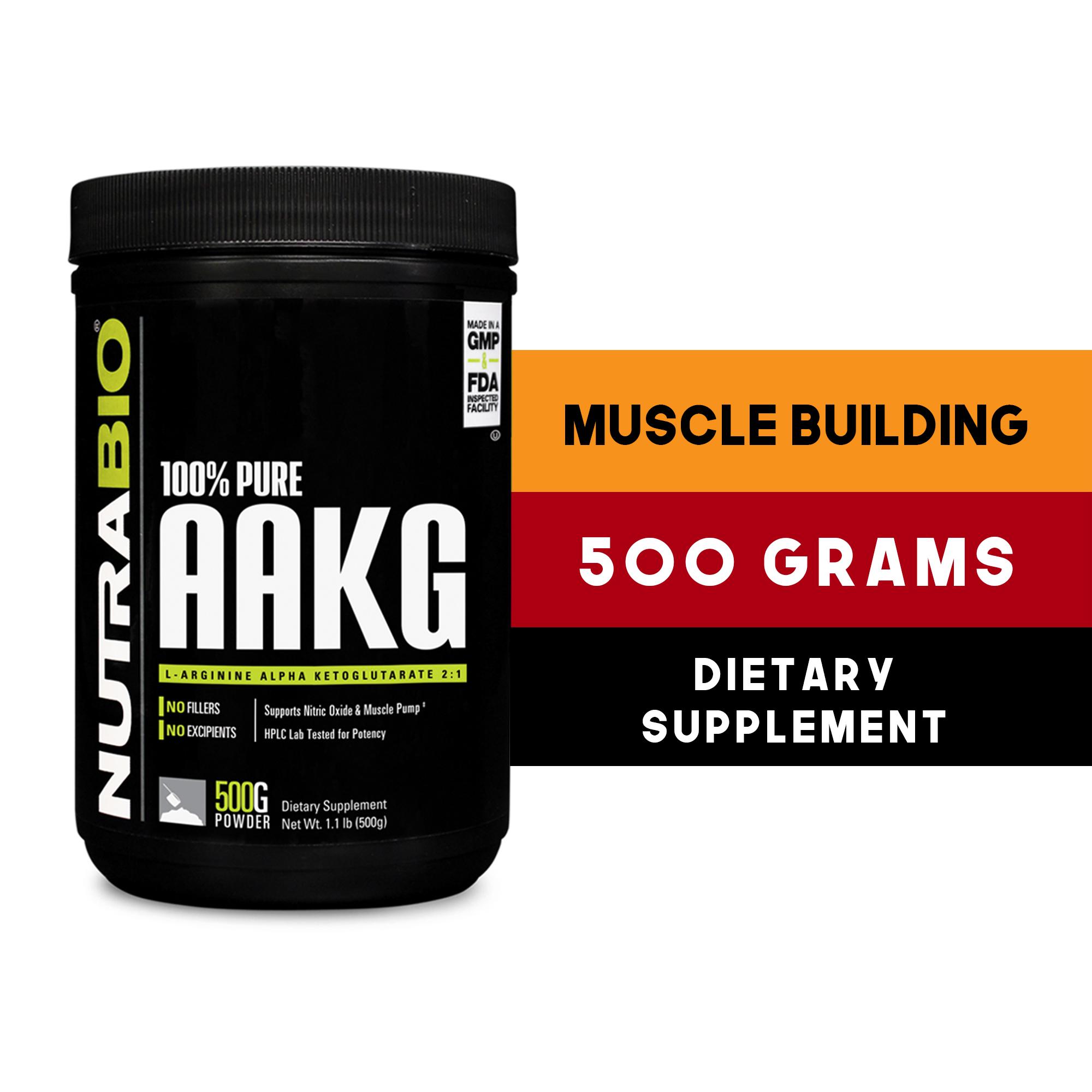 NutraBio Arginine AKG Powder - 500g | Lazada PH