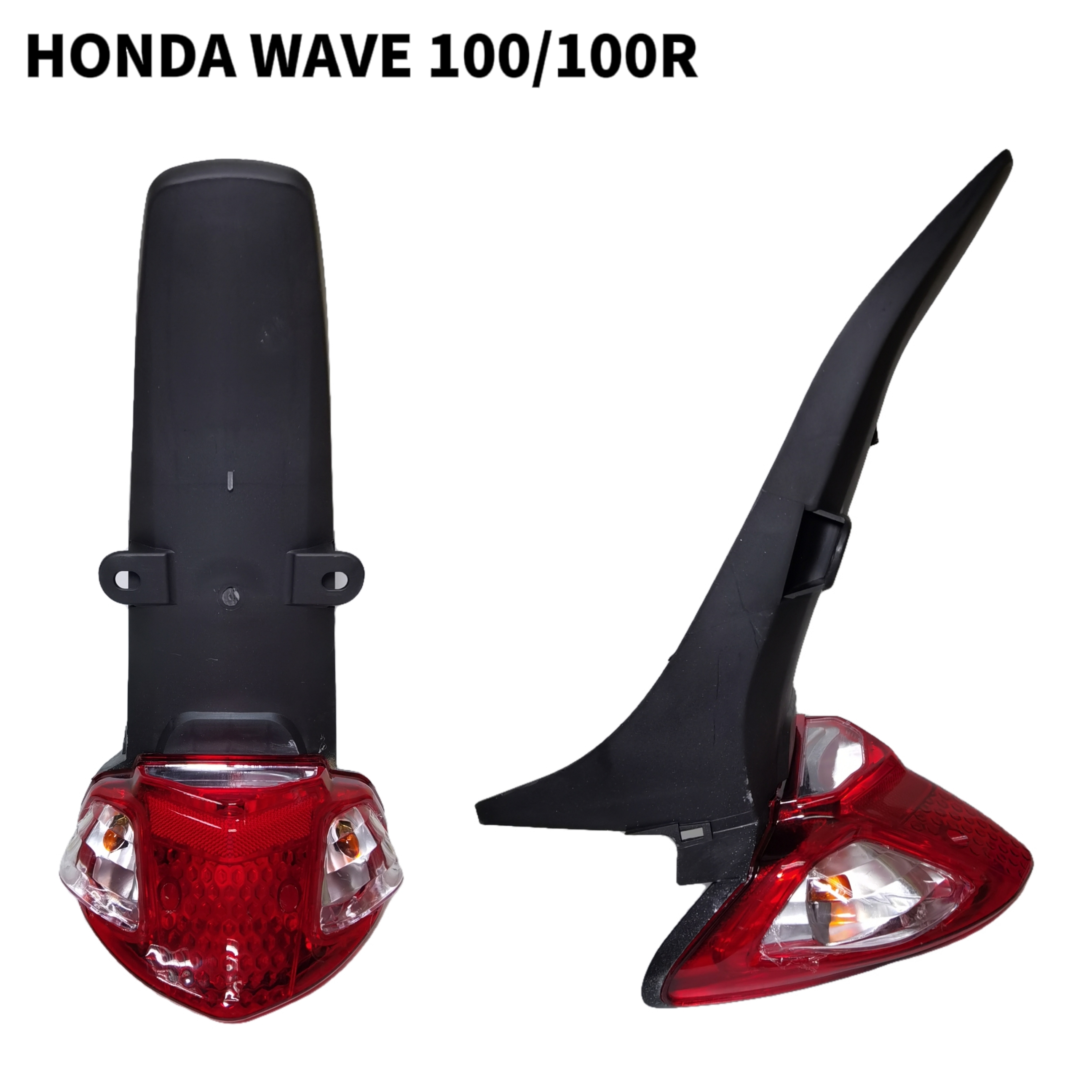 Motor World 01 Honda WAVE 100/100R Full White Tail Light Assembly with ...