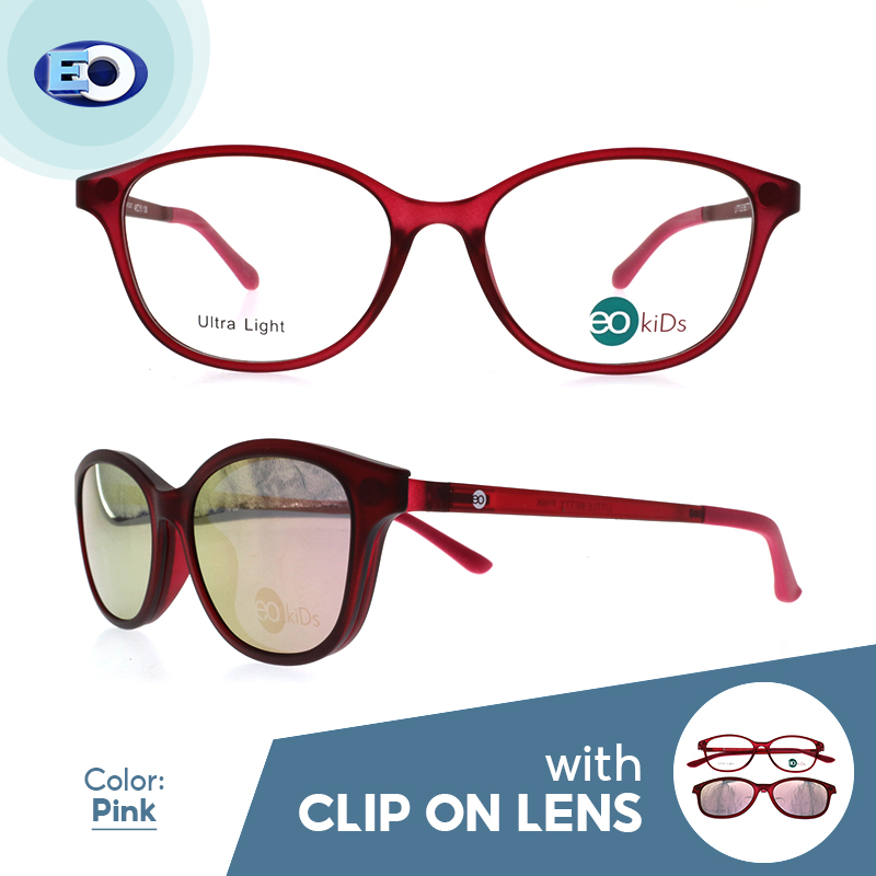 EO Kids Little Betty with Clip on Frame with Free Multicoated Lens ...
