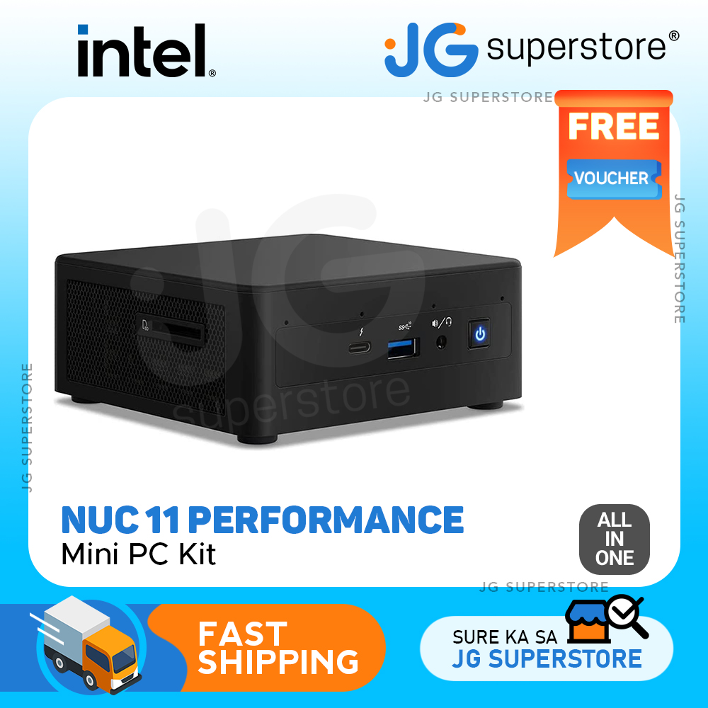 Intel NUC 11 Performance Mini PC Desktop Kit Core i5-1135G7 4.20GHz Processor and Iris Xe ...