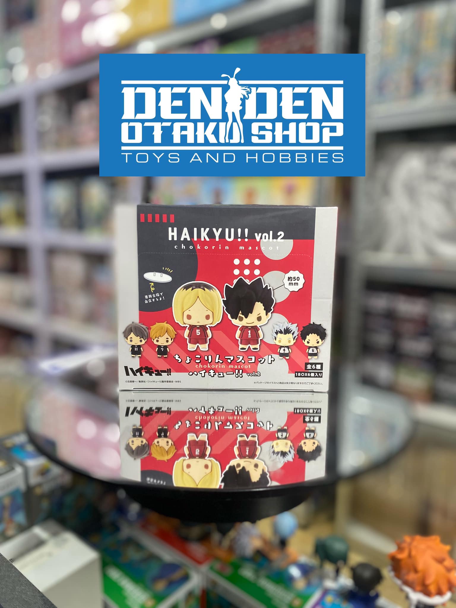 Authentic Chokorin Mascots: Haikyuu!! Vol. 2 Set of 6 Figures Haikyu ...