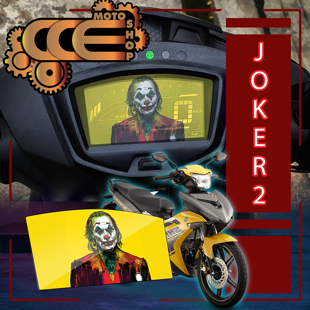 Screen Guage Protector for Yamaha Sniper 150 V2 with Free Smoke Black ...