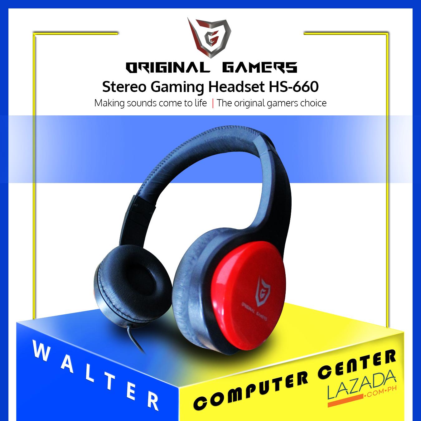 Original Gamers Gaming Headset HS-660 | Lazada PH