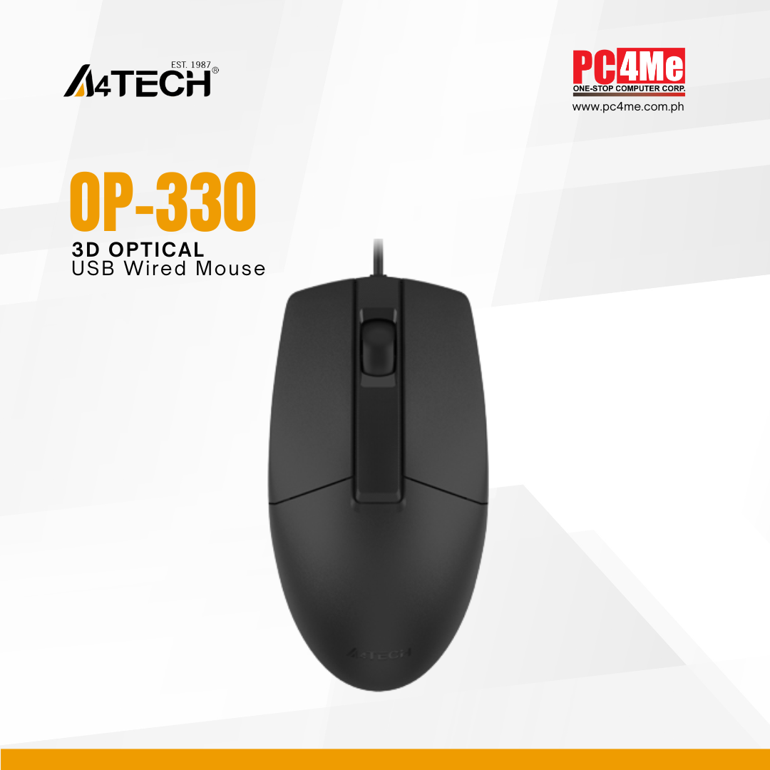 A4Tech OP-330 Wired Mouse | Lazada PH