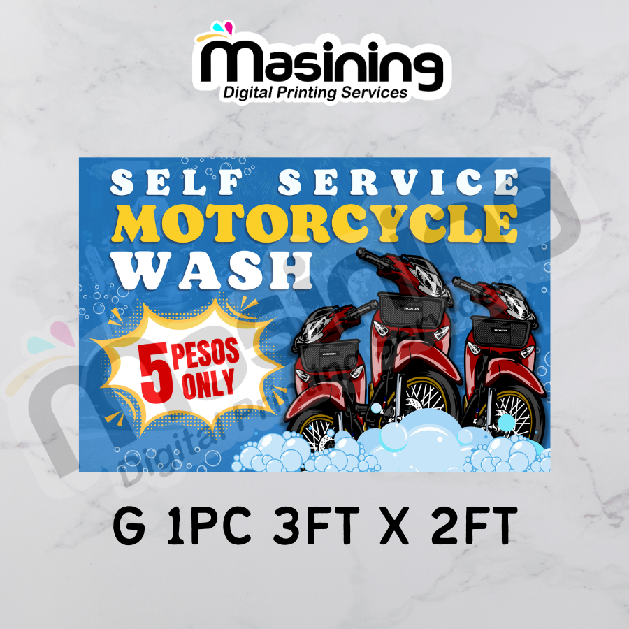 Carwash Business Tarpaulin | Lazada PH