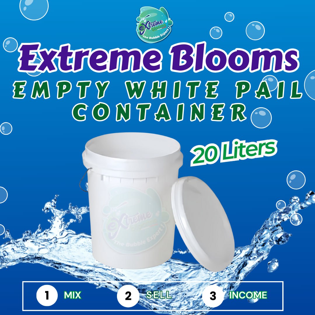 Extreme 20 Liters White Pail with Cover and Handle | Lazada PH