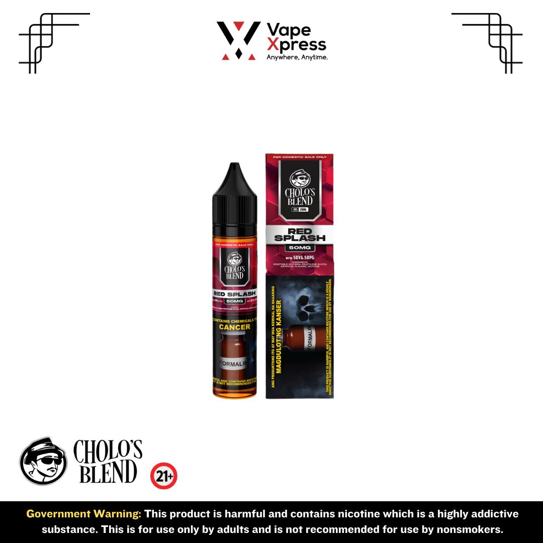 Cholos Blend Saltnic Collection Vape Juice 20mL | Lazada PH